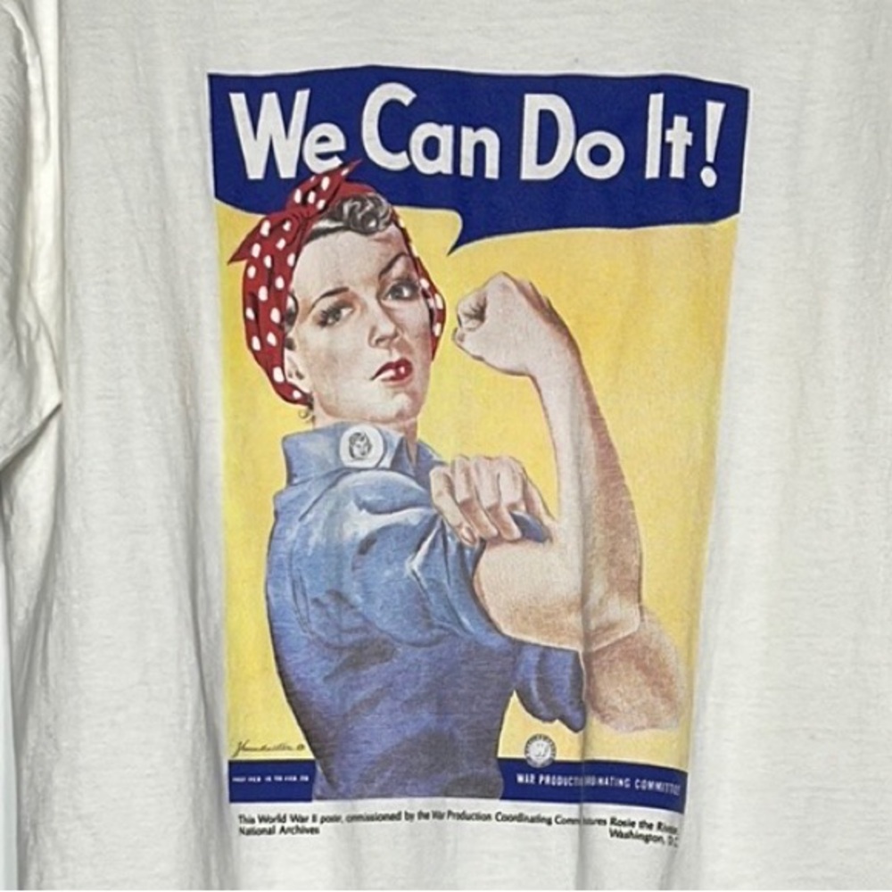 Authentic Rosie The Riveter T-Shirt - Gem
